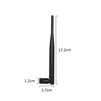 Cina 868MHz/915MHz WiFi Rubber Duck Car Router 12dBi Antenna ABS per una connettività migliorata in vendita