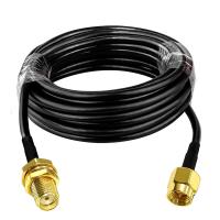 China 24 AWG Jumper Cable Custom Length Braid Shield Active Optical Cable 5dBi Gain for sale