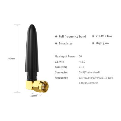 Cina Comunicazione 4G omnidirezionale 5GHz USB WiFi Antenna gamma di frequenza GSM/WIFI/4G in vendita