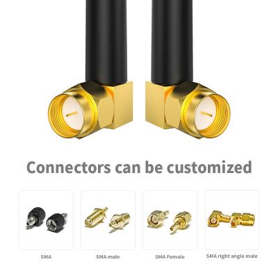 中国 小型ゴムダック WIFI アンテナ 2-3dbi GSMアンテナ コンネクタ付き 販売のため