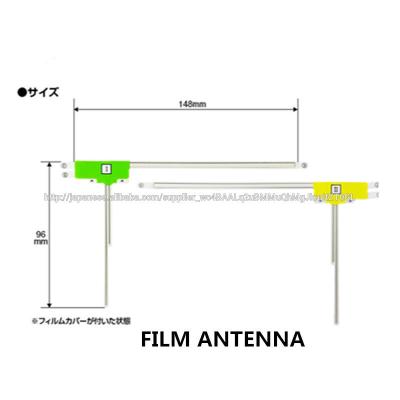 Cina VHF/UHF Digital Car Glass Film Antenna Radio Car Antenna TV Antenna con GT13 GT16 VR1 in vendita