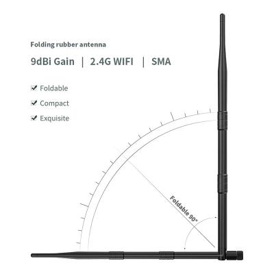 Cina Antenna WiFi a doppia banda 2.4G 5.8G 10dbi per router RT-N16 / TP-Link TL-WR1043ND in vendita