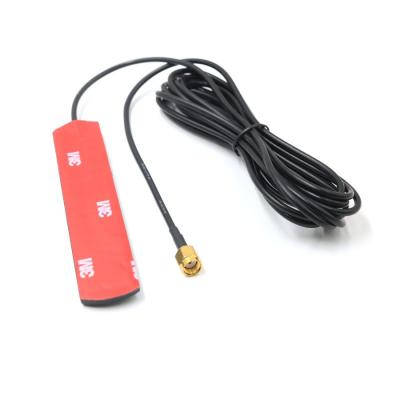 Cina Impedenza 50Ω 4.5dBi Wifi 2.4GHz Antenna dipolare con cavo RG174 e certificazione CE in vendita