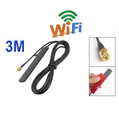 中国 阻力 50Ω 4.5dBi Wifi 2.4GHz 二極アンテナ RG174ケーブルとCE認証 販売のため