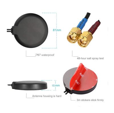 Cina 5 in 1 Mini interno passivo esterno marinato RTK GNSS LTE GSM WiFi 4G MIMO Car GPS Combo Antenna in vendita