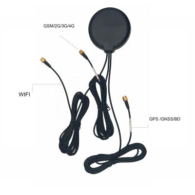 Cina 5 in 1 Mini interno passivo esterno marinato RTK GNSS LTE GSM WiFi 4G MIMO Car GPS Combo Antenna in vendita