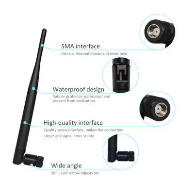 Cina Antenna Whip maschile SMA ad alto guadagno 915MHz per la comunicazione a lungo raggio nelle applicazioni LPWAN in vendita