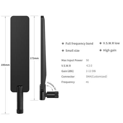 Cina 2.4G 5G Flat 5DBI Wifi Antenna esterna per WiFi 2.4G 5.8G Frequenza e VSWR 1.5 Max in vendita