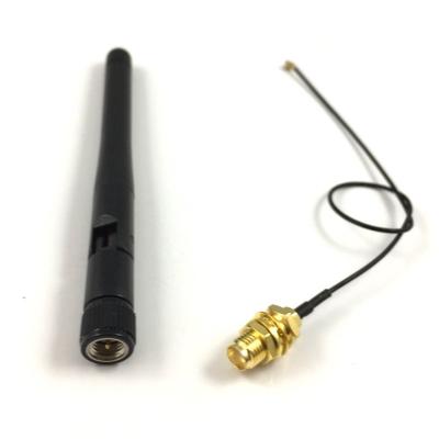 Cina Lungo raggio 2.4G Omni WiFi Antenna 3DBI 2km WiFi Range SMA Maschio per connessione wireless in vendita
