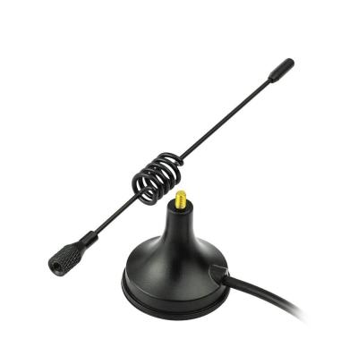 Cina 433 MHz Unity Gain Omni Antenna Base magnetica e connettore maschile TS9 Impedanza di 50 ohm in vendita