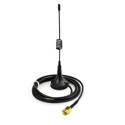 Cina 433 MHz Unity Gain Omni Antenna Base magnetica e connettore maschile TS9 Impedanza di 50 ohm in vendita