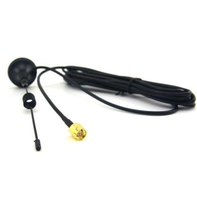 Cina 433 MHz Unity Gain Omni Antenna Base magnetica e connettore maschile TS9 Impedanza di 50 ohm in vendita