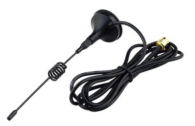 Cina 433 MHz Unity Gain Omni Antenna Base magnetica e connettore maschile TS9 Impedanza di 50 ohm in vendita