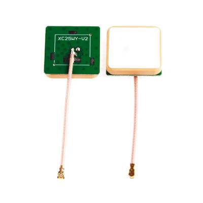 Cina 50 Ohm Impedenza 25x25x4mm Antenna GPS interna per sistema di posizionamento GPS 1575.42MHz in vendita