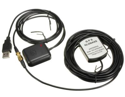 Cina GPS GLONASS Antenna Booster Segnale USB Auto GPS Ricevitore Trasmettere 30DB 1602MHz/1575.42mhz in vendita