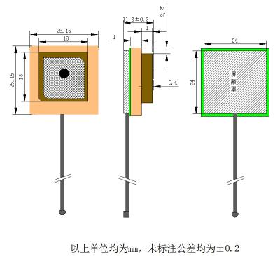 Cina 50Ω Impendenza di ingresso Antenna GPS attiva per le prestazioni di navigazione e tracciamento delle automobili in vendita