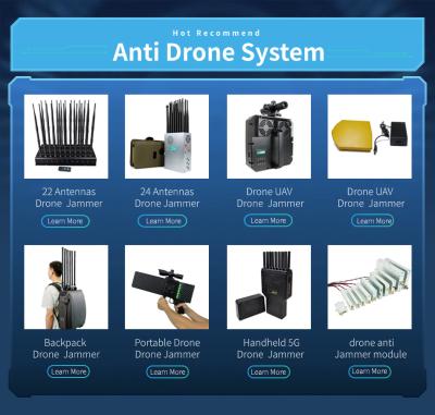 China Módulo avançado de detecção de drones UAV RF 5.8G com potência de entrada de 100W à venda