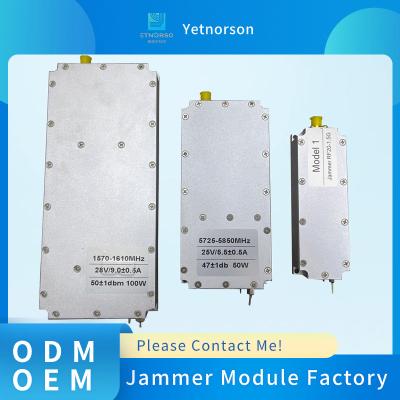 Cina Opzione 2.4GHz 5.8GHz Drone Signal Jammer Blocker Module con SMA-Female RF Connector in vendita