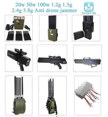 Cina 50 Ohm 1.5g 1.2ghz 2.4g 5.8g UAV 34W RC FPV 24ghz 58ghz Drone Counter Module Antenna Antidrone FPV GPS Jammer in vendita