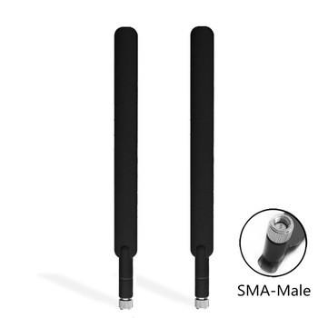 China 600-2700Mhz V.S.W.R 1.5 Flexible Rubber Duck 4G LTE Antenna for Modem Communication for sale