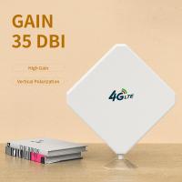 China Long Range External Wireless Router Antenna 35dBi Gain 600-2700MHz 50W Power Capacity for sale