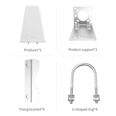 Cina Polarizzazione verticale 11dBi LPDA 4G LTE Antenna a vite per la comunicazione in auto in vendita