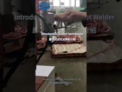 Portable Mobile Steel Metal Stainless Roof Table Top Spot Welder Welding Machine