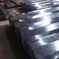 China Big Spangle Corrugated Steel Sheet for roofing / Wall Cladding for sale