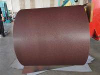 China Construction Building Materials Wrinkle PPGI Prepainted Galvanized Steel Coil for sale