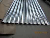 China Big Spangle Corrugated Steel Sheet for roofing / Wall Cladding for sale