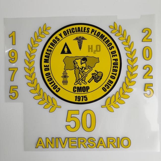 Close-up of heat transfer logo quality