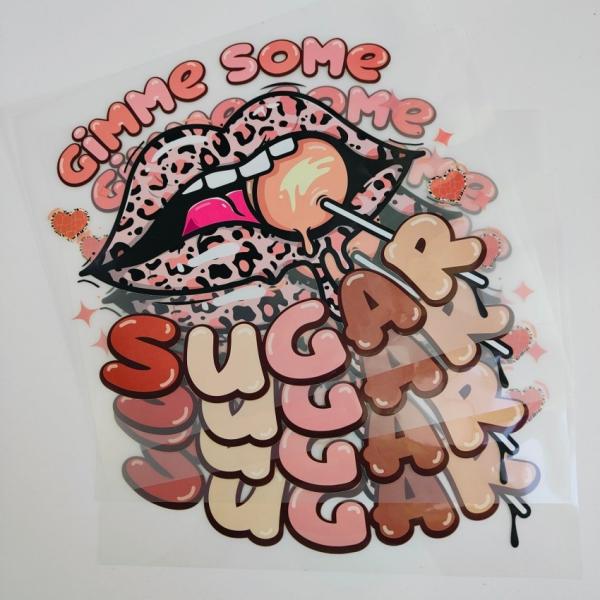 Quality Custom Screen Printing Sticker Plastisol Heat Transfer Labels For Apparel for sale