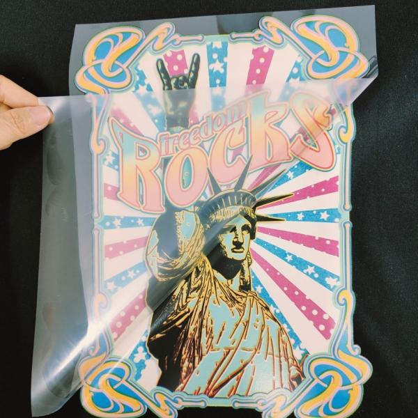 Quality Customized Screen Printed Logo Durable T Shirt Printing Transfers for sale