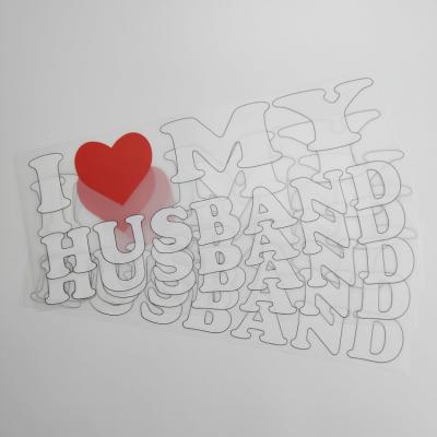 China Customized DTF Transfer Decals Thermal Heat Press Decals For Garments for sale