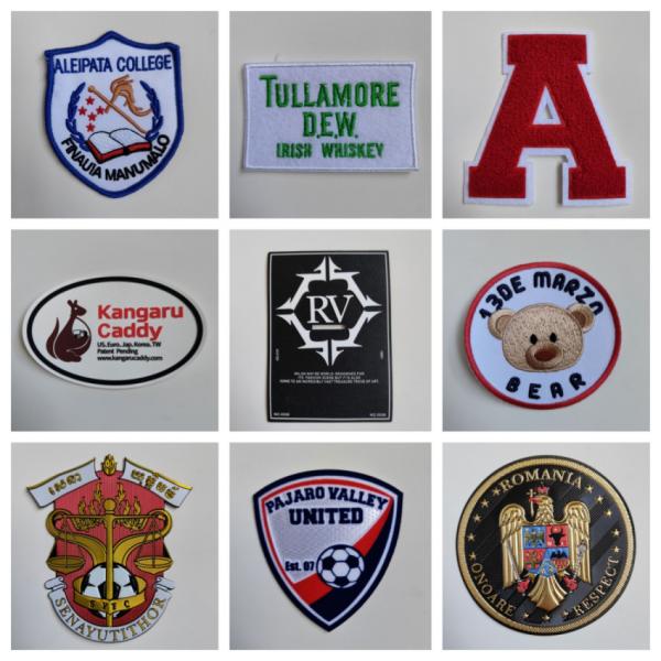 Quality Washable Heat Transfer Patches Waterproof Custom 3D Embroidered Patches For Clothing for sale
