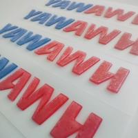 China Matte Silicone Heat Transfer Logo - Custom Flat Screen Printing with Water-Based Inks and Multi-Layer Application for sale