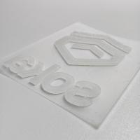 China Matte Silicone Heat Transfer Logo - Custom Flat Screen Printing with Water-Based Inks and Multi-Layer Application for sale