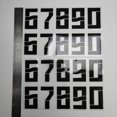 China Football Heat Transfer Letters And Numbers Personized Iron On Numbers And Letters for sale