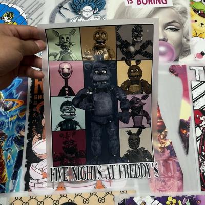 China Machine Washable High Stretch Custom DTF Transfers and Heat Transfer Stickers with Customizable Designs for sale