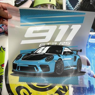 China Custom High Quality DTF Transfers and Labels with Machine Washable High Stretch and Customizable Designs for sale