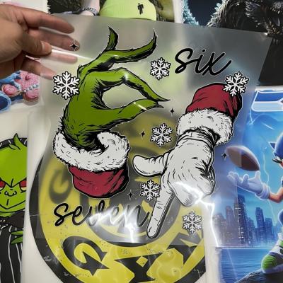 China Wholesale Custom High Quality Machine Washable High Stretch DTF Heat Transfers with Customizable Designs for sale