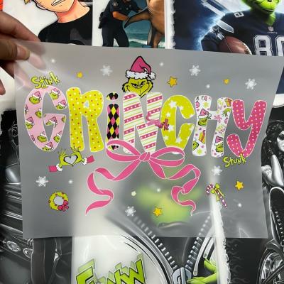 China No MOQ Ready to Press DTF Transfer Label Custom Logo Plastisol Digital Ink Printing for sale