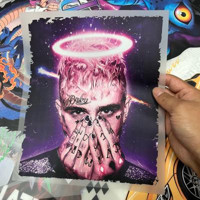 China Machine Washable High Stretch Custom DTF Transfer Stickers with Customizable Designs for Heat Transfer Printing for sale