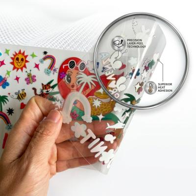 China Low MOQ Custom Heat Transfer Labels Free Sample Service Startup-Friendly Brand Clothing Tags for sale
