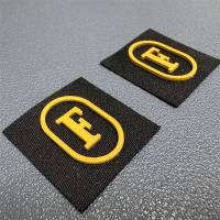 China Custom 3d Silicone Heat Transfer Logo Irregular Shape Patch For Heat Transfer for sale