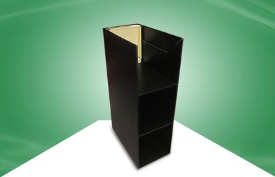 China Three Shelf POP Cardboard Display Stands With Flexo Printing for sale