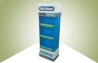 Quality Double Face Show Three Shelf POS Cardboard Displays Sell Cleaning Products for sale