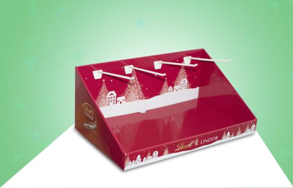 Quality Christmas Cardboard Countertop Displays Shelves for sale