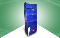 China Cardboard Floor Display Rack for sale