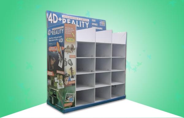 Quality 15 Cell  Wal - Mart 1/2 Cardboard Pallet Display Large Space With 5 Shelf Pre - Filling for sale